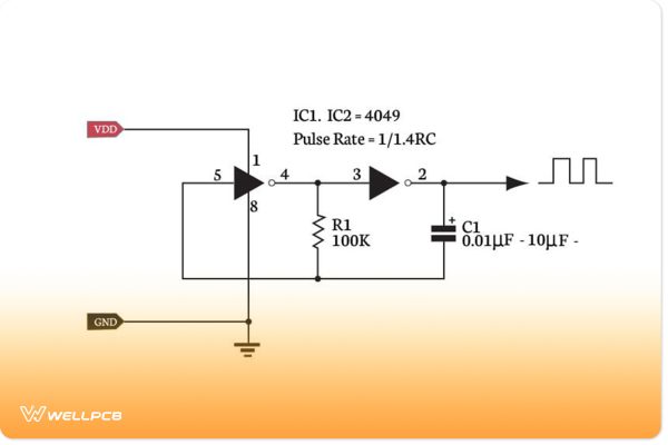 CD4049: The Features, Applications, and Circuit Diagram