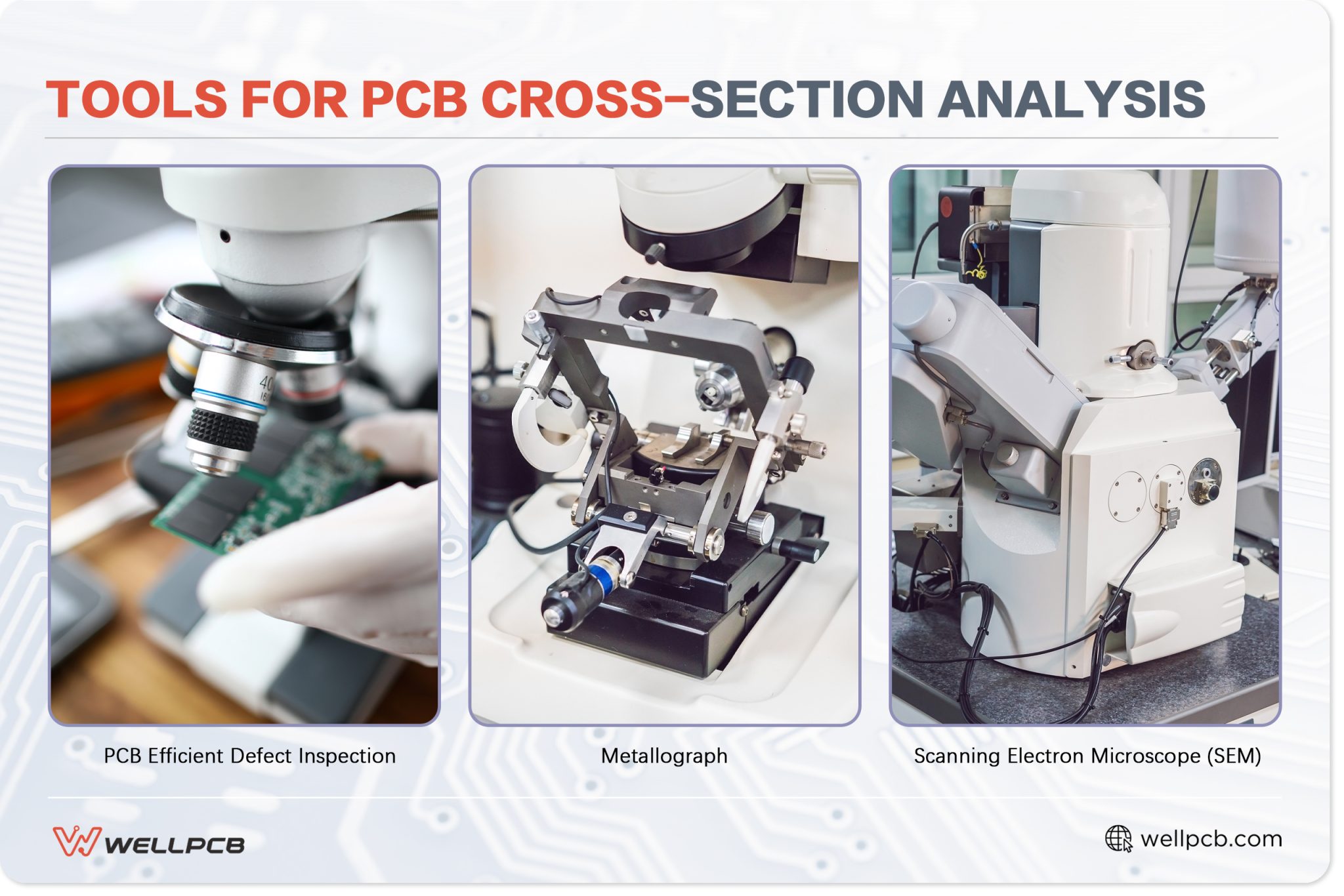 Pcb Cross Section Analysis Board Layer Testing